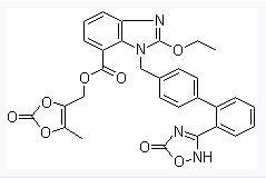 China Cardiovascular Agent  Azilsartan medoxomil cas no 863031-21-4 for sale
