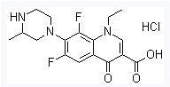 China pharmaceutical ingredient Lomefloxacin Hcl cas no 98079-52-8 for sale