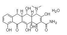 China pharmaceutical ingredient Doxycycline monohydrate cas no 17086-28-1 for sale