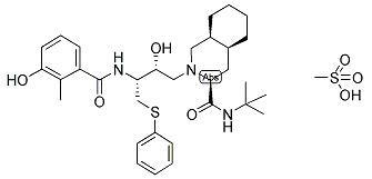 China Antiviral Agents Nelfinavir Methanesulfonate Mesylate CAS 159989-65-8 API Raw Material for sale