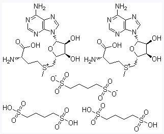 China Active Pharmaceutical Ingredient S-Adenosylmethionine 1,4-butanedisulfonate 101020-79-5 for sale