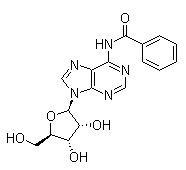 China supply  Active Pharmaceutical Ingredient N6-benzoyl-adenosine cas no 4546-55-8 for sale