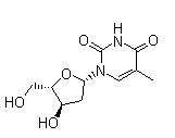 China Supply  2'-Deoxy-L-thymidine,Telbivudine & its intermediates; Epavudine  cas no  3424-98-4 for sale