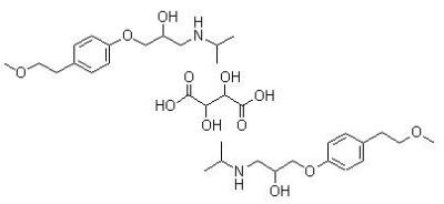 China High Purity Metoprolol Tartrate CAS 56392-17-7 Active Pharmaceutical Ingredients for sale