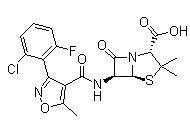China Supply Flucloxacillin acid cas no 5250-39-5 for sale