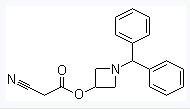China offer 2-Cyanoacetic acid 1-(diphenylmethyl)-3-azetidinyl ester cas no 116574-14-2 for sale