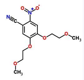 China supply 4,5-bis(2-methoxyethoxy)-2-nitrobenzonitrile cas no 236750-65-5 for sale