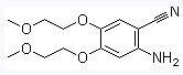 China supply 2-Amino-4,5-bis(2-methoxyethoxy)benzonitrile cas no 950596-58-4 for sale