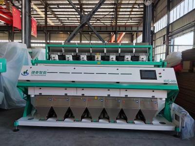 China 7 Chute Rice Sorting Machine Mini Rice Color Sorter 220V for sale
