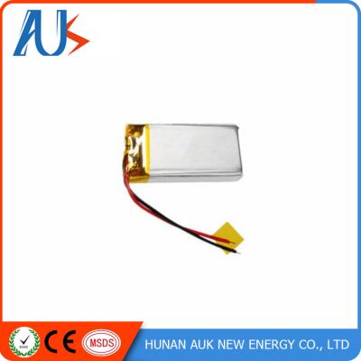 China 3.7V 70mAh Lithium Polymer Battery 401025 Lithium Ion Batteries for sale