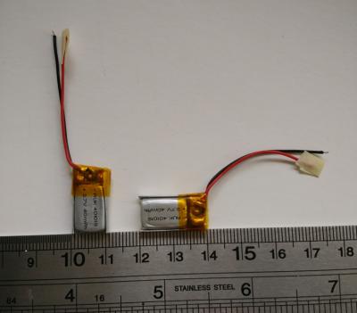 Китай Небольшая липоаккумуляторная батарея 501012 051012 40mAh 3.7v Литий полимерная батарея для бытовой техники продается