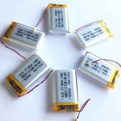 Китай 402040 502040 602040 702040 802040 902040 102040 3.7V Lithium Ion Polymer Battery For Home Applianc продается