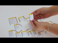 2 mm Ultra Thin Lithium Polymer Battery 27mAh 3.7V Cell LiPo Battery