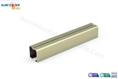 China Bronze Color Anodized Aluminum Profile 6063 T5 for Window Frame 1.2mm Thickness for sale