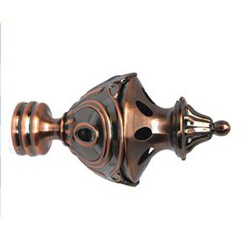 Quality Home Decor Design Adjustable Iron Curtain Rods and Finials for sale