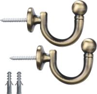 Quality New Design Metal Curtain Tieback Hook for Living Room Curtain Poles Tracks & for sale