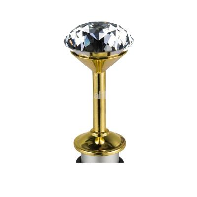 China Fashionable Window Decorative Crystal Curtain Hook/ Curtain Holdback for sale