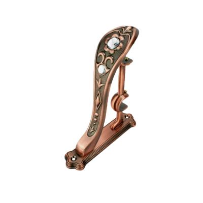 China Home Decor Single Adjustable Curtain Rod Bracket for Corner Curtain Rod for sale
