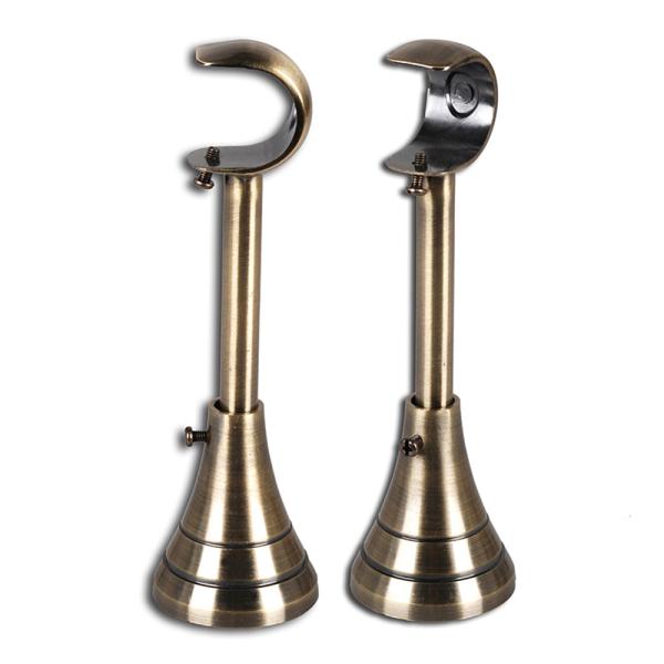 Quality New Design Single Metal Curtain Bracket/ Aluminum Curtain Ceiling Bracket for sale