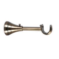 Quality LM38 Single and Double Metal Curtain Rod Bracket High Quality Curtain Poles for sale