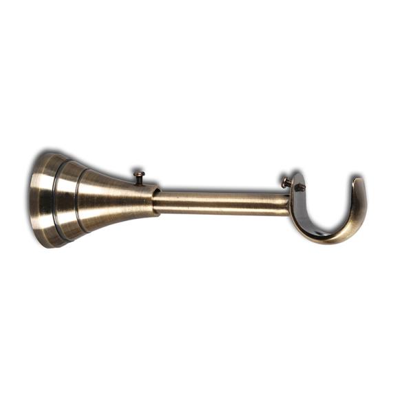 Quality LM38 Single and Double Metal Curtain Rod Bracket High Quality Curtain Poles Tracks & Accessories for sale