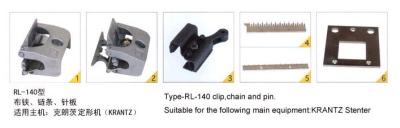Cina Clip della macchina di Type-RL-140 Stenter, catena per KRANTZ Stenter, mettente i pezzi meccanici a macchina di Stenter in vendita