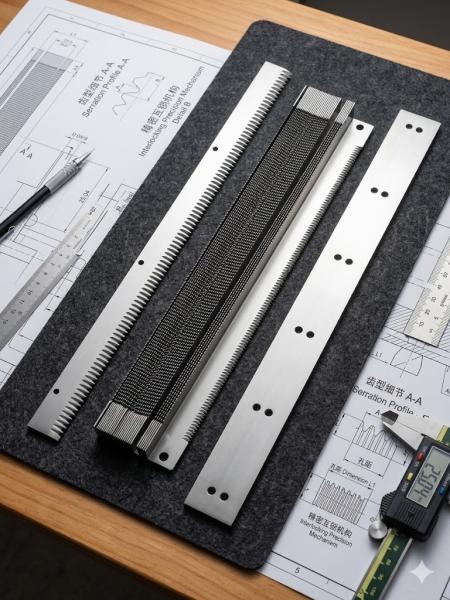 Quality Customizable Industrial Blades For Metallurgical Printing Food Rubber Cutting for sale