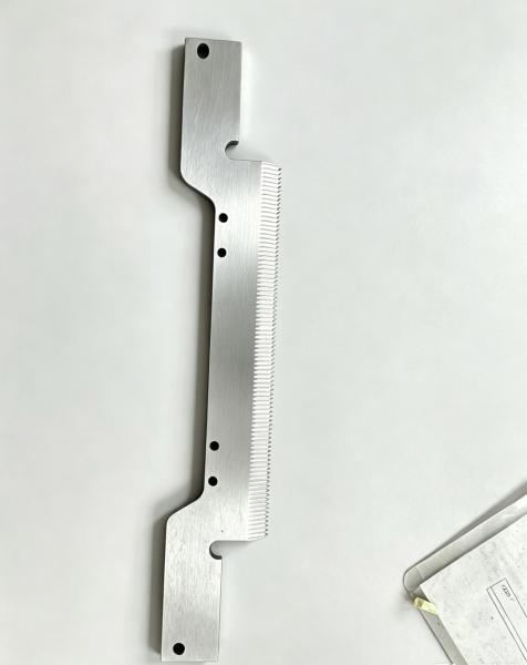 Quality Factory Direct High Wear Resistance Corrugated Carton Production Line Serrated Cutting Blade for sale