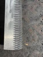 China Slitting HSS serrated blade upon request designed to enhance cutting efficiency and extend tool life in production lines for sale