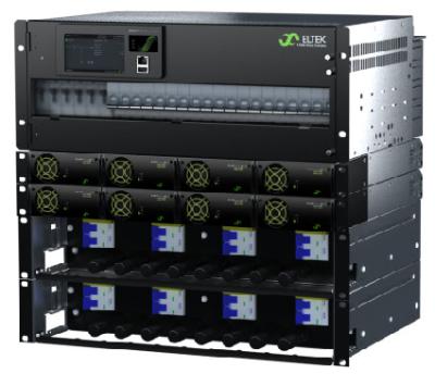 China Eltek Cabinet Communication Solar Power Supply 300A 400A 500A with 3000W high effciency module for sale