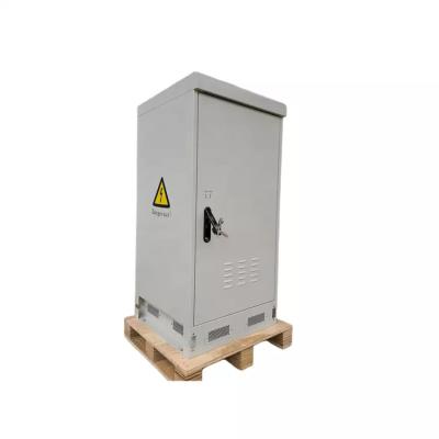 China IP55 1.2mm SPCC Weatherproof Telecom Enclosures 23U Front Opening for sale