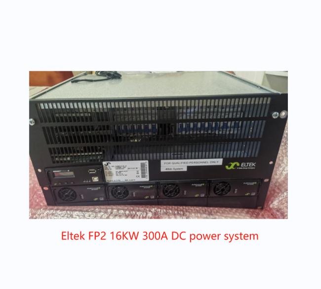 Eltek FPC Telecommunication -48Vdc 24KW DC power system with Smartpack S panel and 48V 3000W module