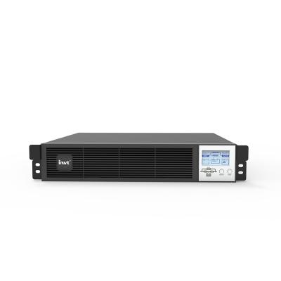 China INVT Online Rack Type HRC11 Series 1KVA 2KVA 3KVA 1KW 2KW 3KW Pure Conversion UPS Te koop