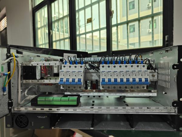 OEM Personalización 19 pulgadas 5U Sistema de energía FP2 48Vdc-60Vdc 8KW Sistema de energía integrado