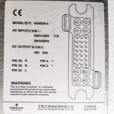 China Módulo Retificador de Telecomunicações Emerson 48V 30A 1500W DC HD4830-3 à venda