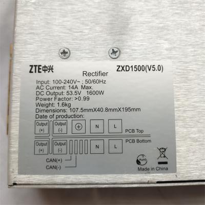 China ZTE 48V 48/1500w ZXD1500v4.0 48v 3000w 48v 220v Ac To 48v Dc Rectifier Module for sale