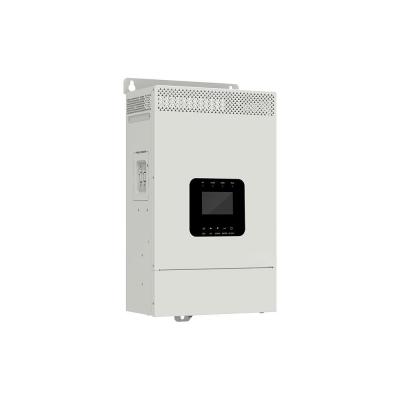 China 5KW 5000W 5KVA Solar Inverter 5.5KW 24V 48V Solar Hybrid Inverter Pure Sine Wave Off Grid Inverter For Solar System for sale