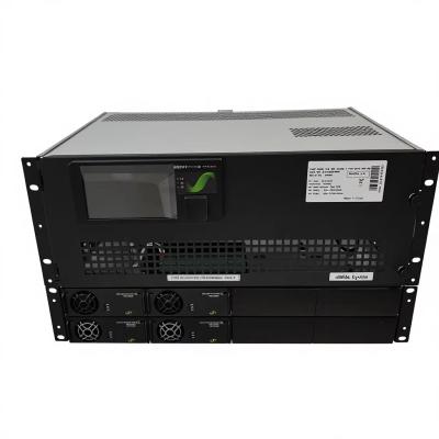 China Custom Made FP2 48V 12KW 6KVA 230V SPD BD 5U Embedded Power System with Rectifier & Rectiverter Slots for sale