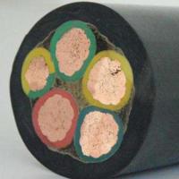 China Commercial 3 Core Rubber Cable High Precision 16mm2 - 185mm2 Phase for sale