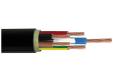 China Polyvinyl Chloride Insulated 5 Core Power Cable Metallic Screen Optional for sale