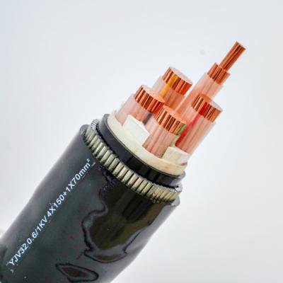 China PVC Jacket Thermal Insulated XLPE Cable in Black for Enhanced Thermal Performance in Temperature Environments for sale