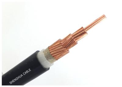 China Rigid XLPE Insulated 120 Sq MM Cable Black Outer Sheath Color YAXV-R for sale