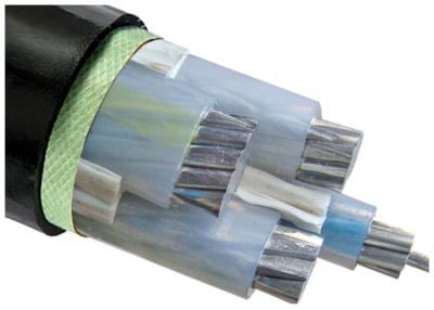 China 3 más 1 envoltura externa aislada XLPE del negro de la baja tensión del cable de la base en venta