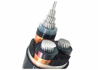 Cina 3 Cores MV XLPE Electrical Power Cable Aluminum Conductor 2 Years Warranty in vendita