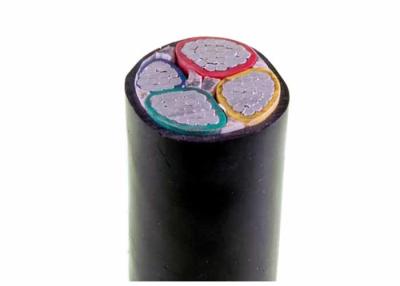 China 0.6/1KV PVC Insulated Cables Aluminium Stranded Conductor 4 Cores for sale
