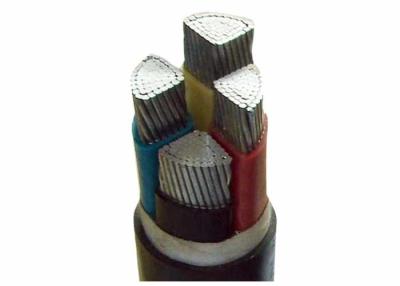 China U-1000V 4 Core Aluminum Power Cable OEM CU / XLPE / PVC For Wiring Electrical for sale