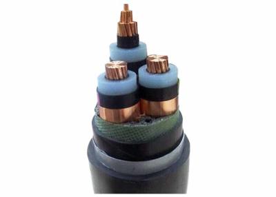 Cina Nastro d'acciaio di tensione dei collegamenti corazzati flessibili medi del cavo un CU/XLPE/STA/PVC di 3 fasi in vendita