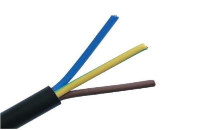 China Copper Conducotor Rubber Sheathed Cable , Rubber Electrical Cable 300/300V for sale