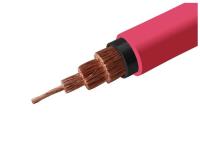 China Flexible Copper Wire Rubber Sheathed Cable Black Welding Cable for sale
