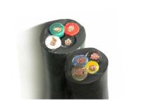 China Coal Mining Flexible Rubber Cable , 1 Ground Core Rubber Sheath Cable for sale